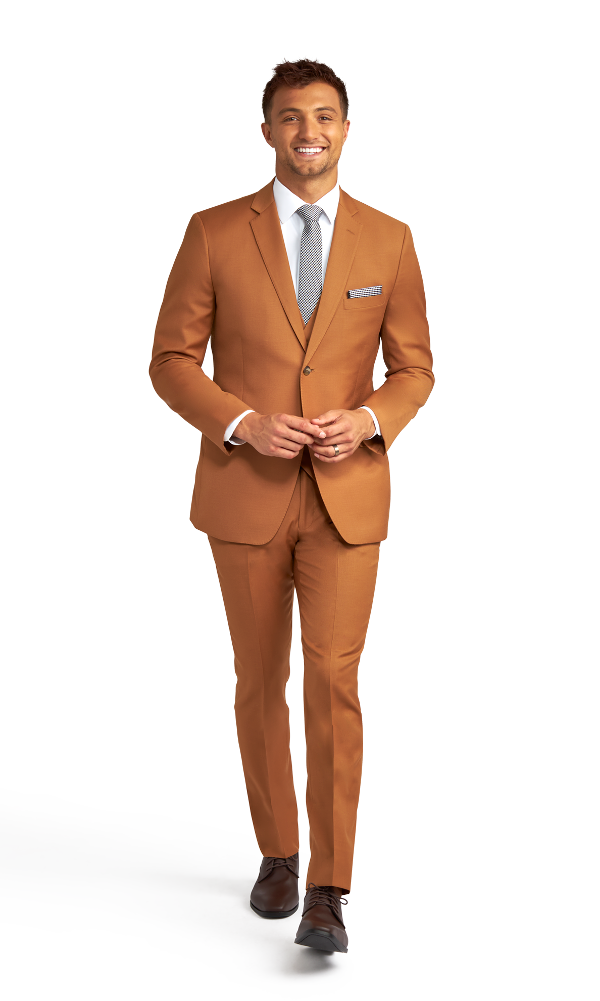 Caramel Venice Suit | Stitch & Tie