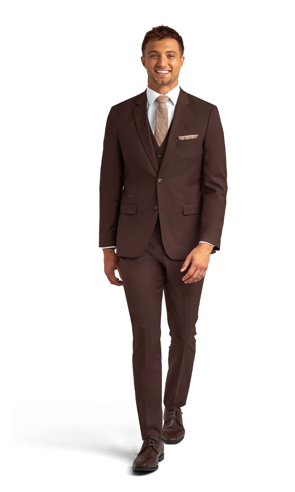 Dark Brown Suit - Stylish Chocolate Brown Suit Separates