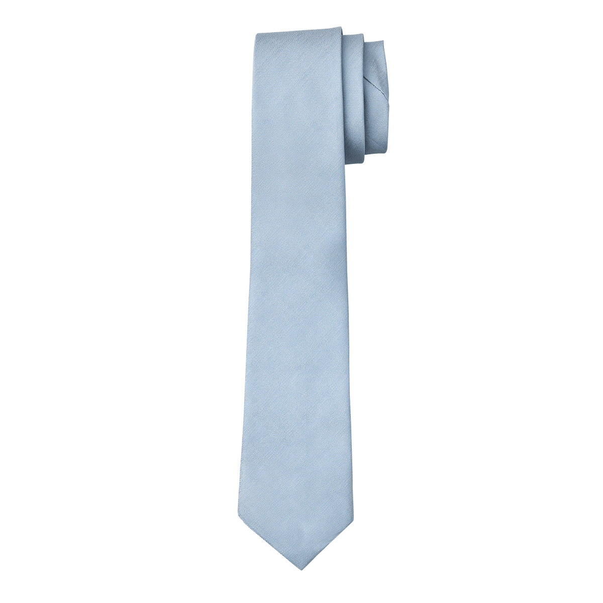 Dusty Blue Textured Long Tie