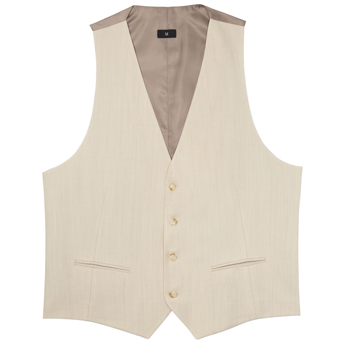 Tan Wool Vest